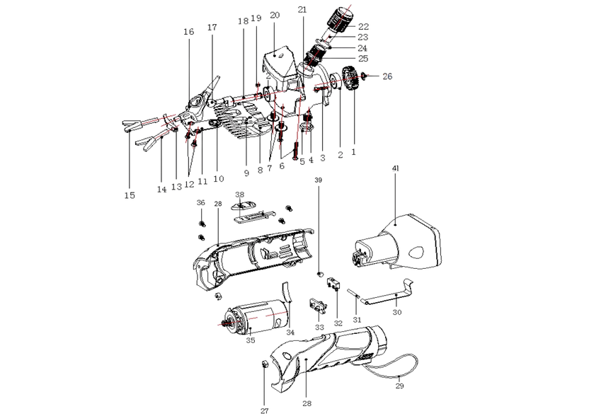 ShearCordlesss Spare Parts – Welsh Shearing Equipment Ltd